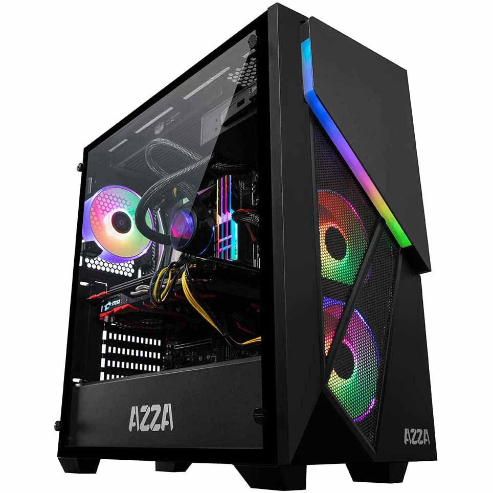 Case AZZA INFERNO CSAZ-310DH / 310DF – TECNOSMART – Tienda PC Gamer