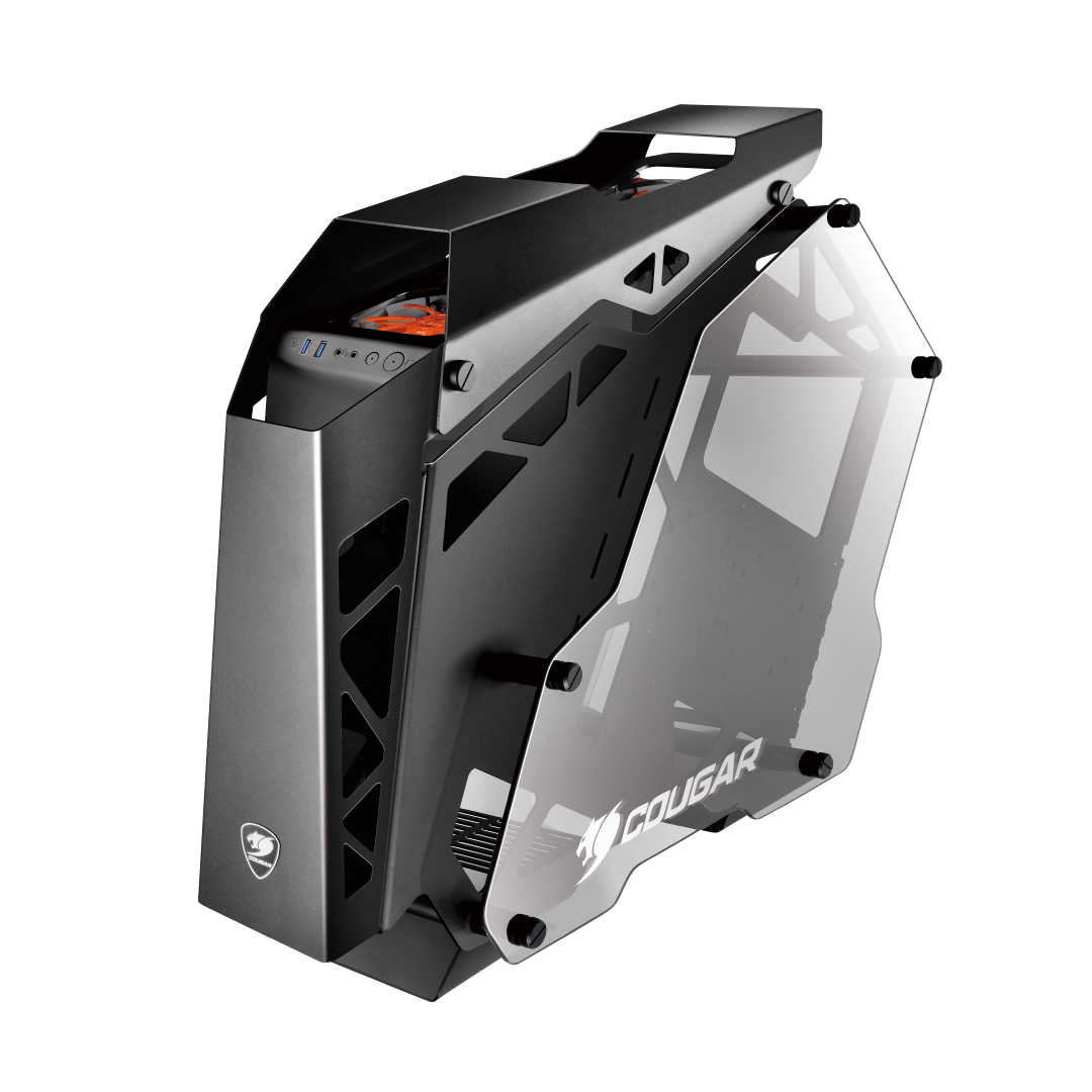 CASE COUGAR CONQUER – MID TOWER – ATX – 3 FAN INCLUDED – TEMPERED GLASS ...