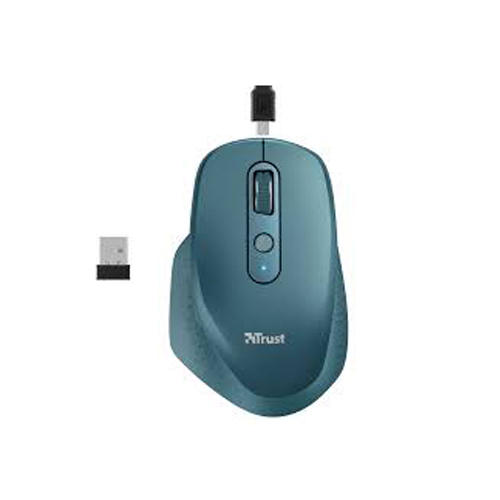 MOUSE TRUST ERGONOMICO OZAA WIRELESS – 2400DPI – 6 BOTONES – RECARGABLE ...